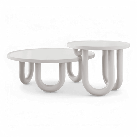 Cielo Coffee Table Alabaster – Modani Furniture