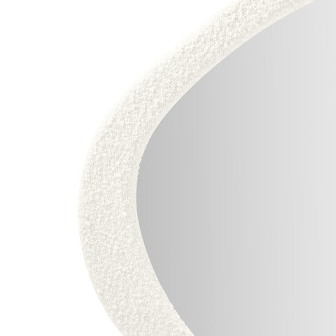 Celeste Boucle Triangular Mirror – Modani Furniture