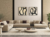 Camel Velvet Chic – Modani Furniture