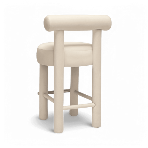 Arch Off White Velvet Counter Stool – Modani Furniture