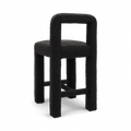 Viva Black Boucle Counter Stool – Modani Furniture