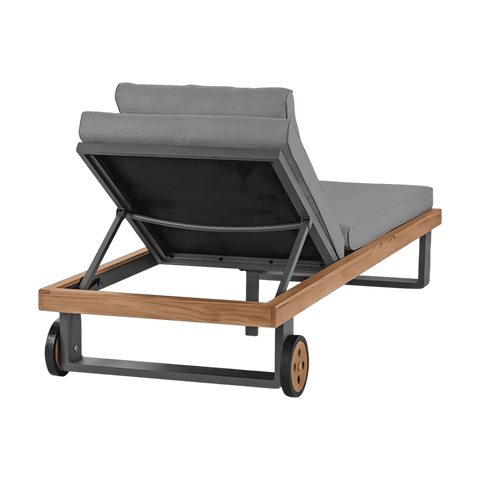 Bali Outdoor Lounger Light Gray – Modani Furniture