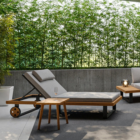 Bali Outdoor Lounger Light Gray – Modani Furniture