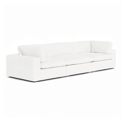 Bloom 3-Piece Modular Sofa White – Modani Furniture