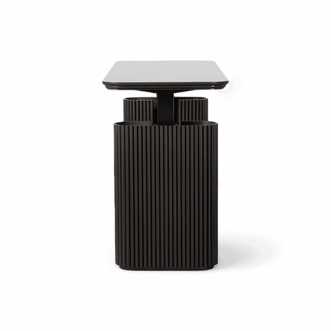 Oxford Desk Black Wood – Modani Furniture