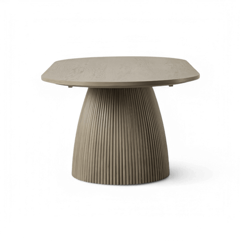 Oxford Rectangular Dining Table Greige Oak – Modani Furniture