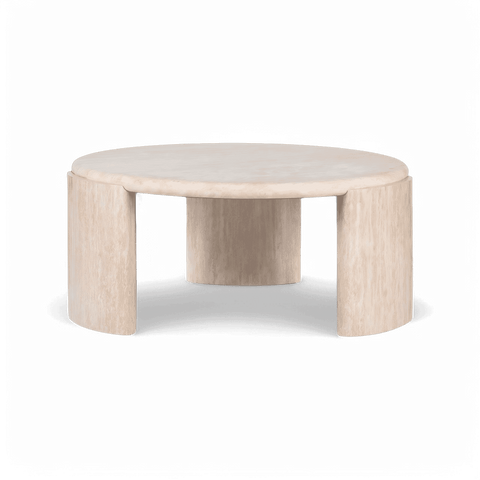 Terra Coffee Table Travertine – Modani Furniture
