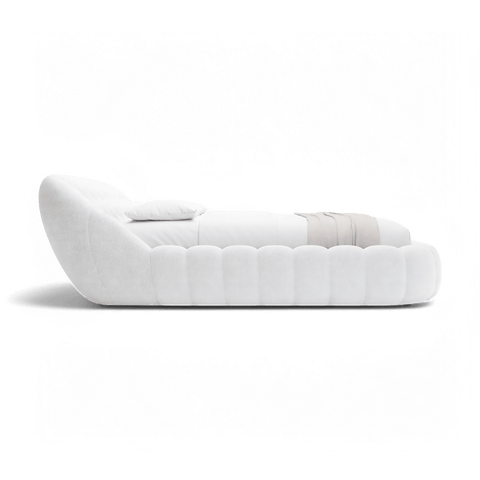 Warby Bed White – Modani Furniture