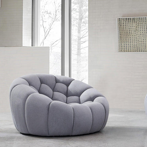 Warby Lounge Chair Grey – Modani Furniture