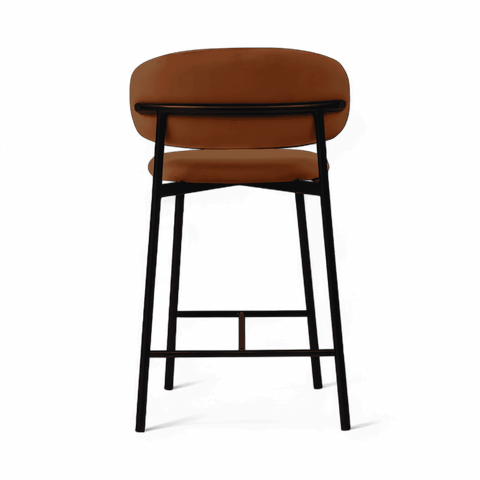 Zoya Counter Stool Terracotta – Modani Furniture