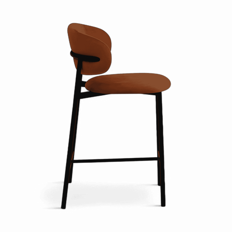Zoya Counter Stool Terracotta – Modani Furniture